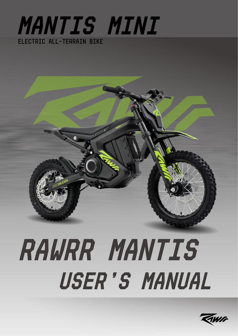 RAWRR Mantis Product Information Download – rawrrmantis