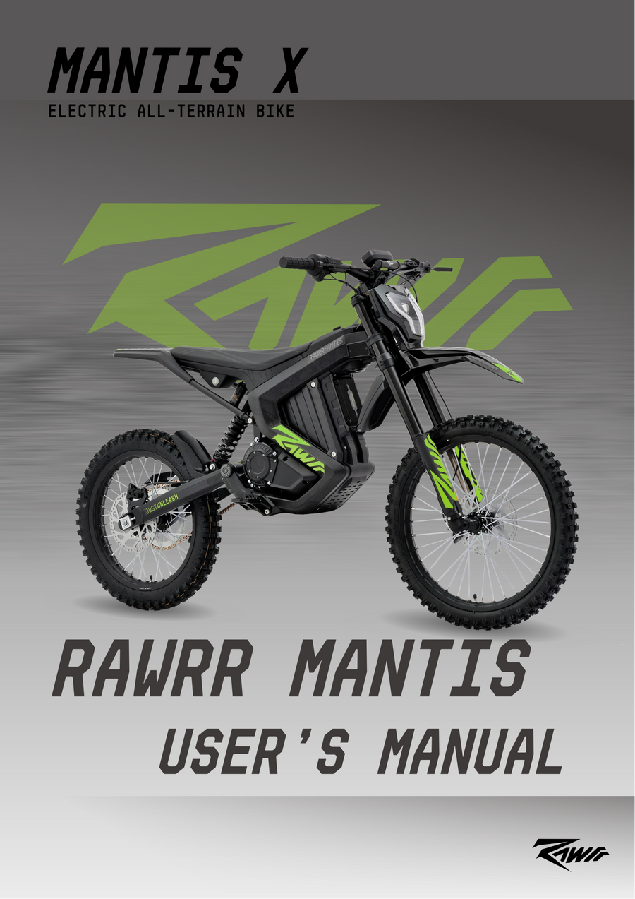 RAWRR Mantis Product Information Download – rawrrmantis
