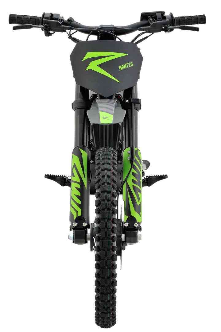 RAWRR Electric Off-road Dirtbike: 72V Mantis Mini R17 – rawrrmantis